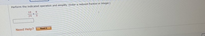 Solved Perform the indicated operation and simplify. (Enter | Chegg.com