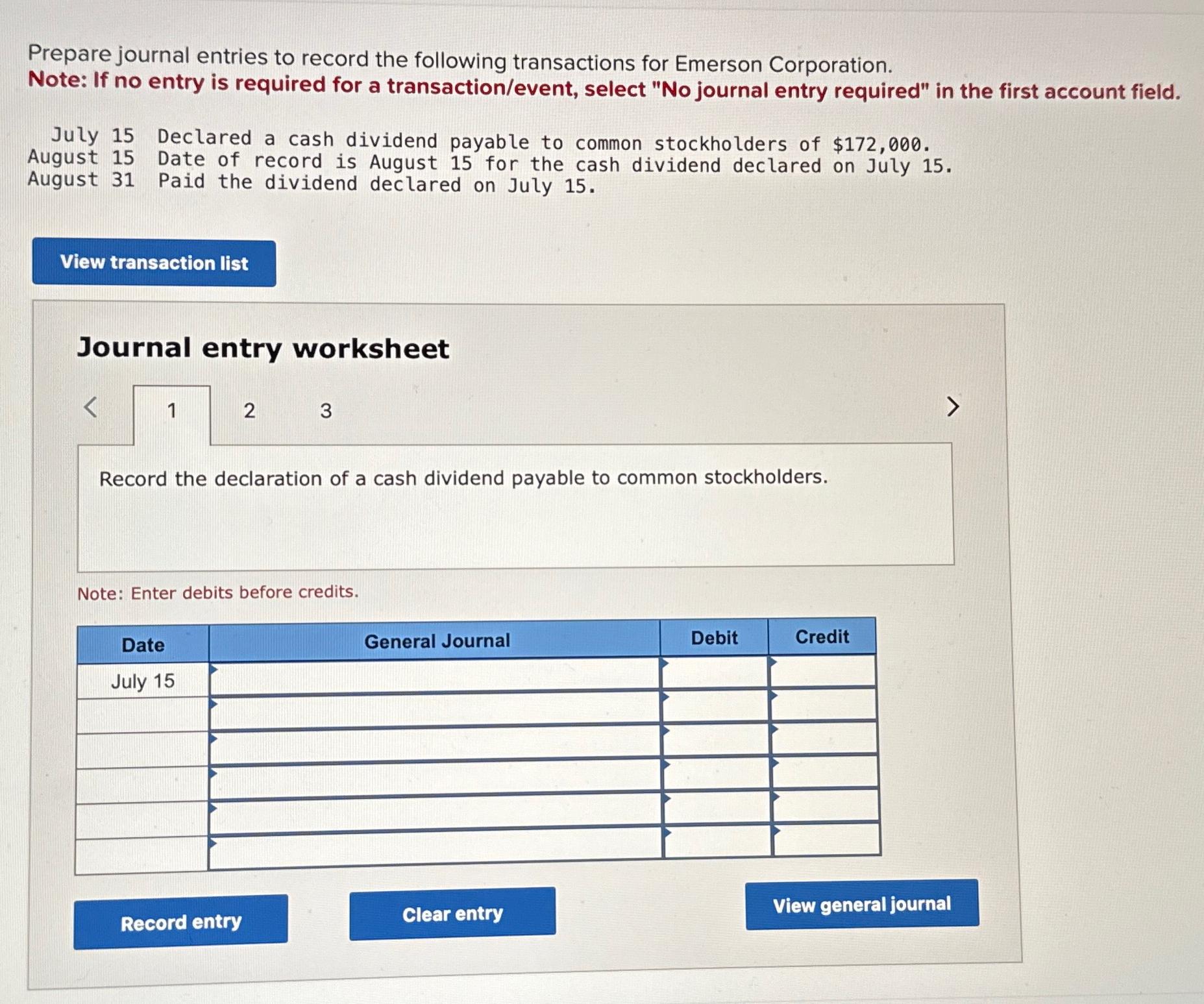 Solved Prepare journal entries to record the following | Chegg.com