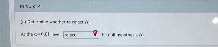 Solved (a) State the appropriate null and alternate | Chegg.com