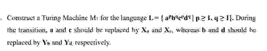 Solved Solve this question related to theory of computation | Chegg.com