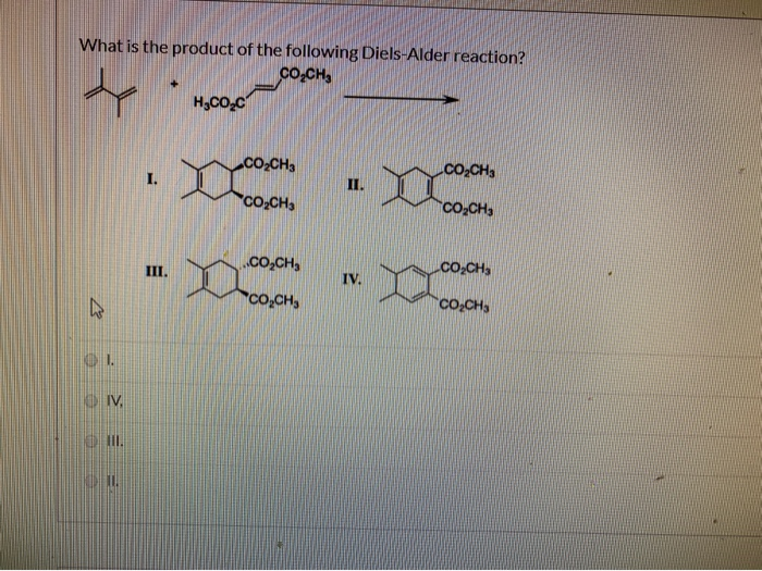 Solved What is the product of the following Diels-Alder | Chegg.com