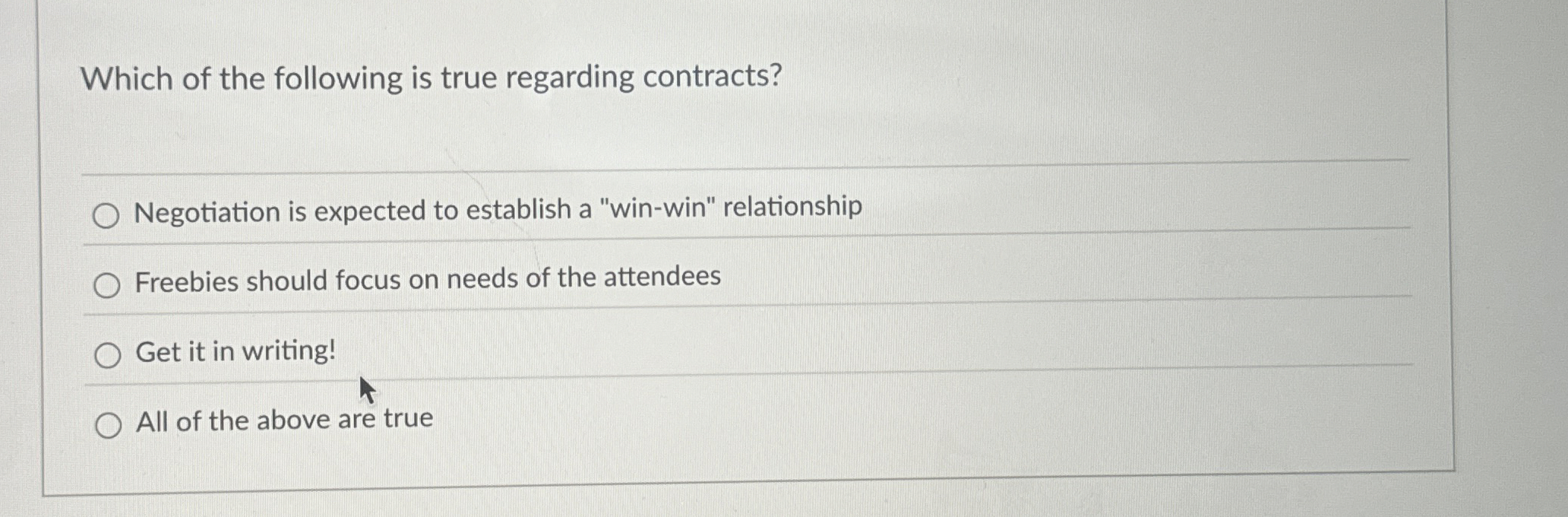 Solved Which of the following is true regarding | Chegg.com