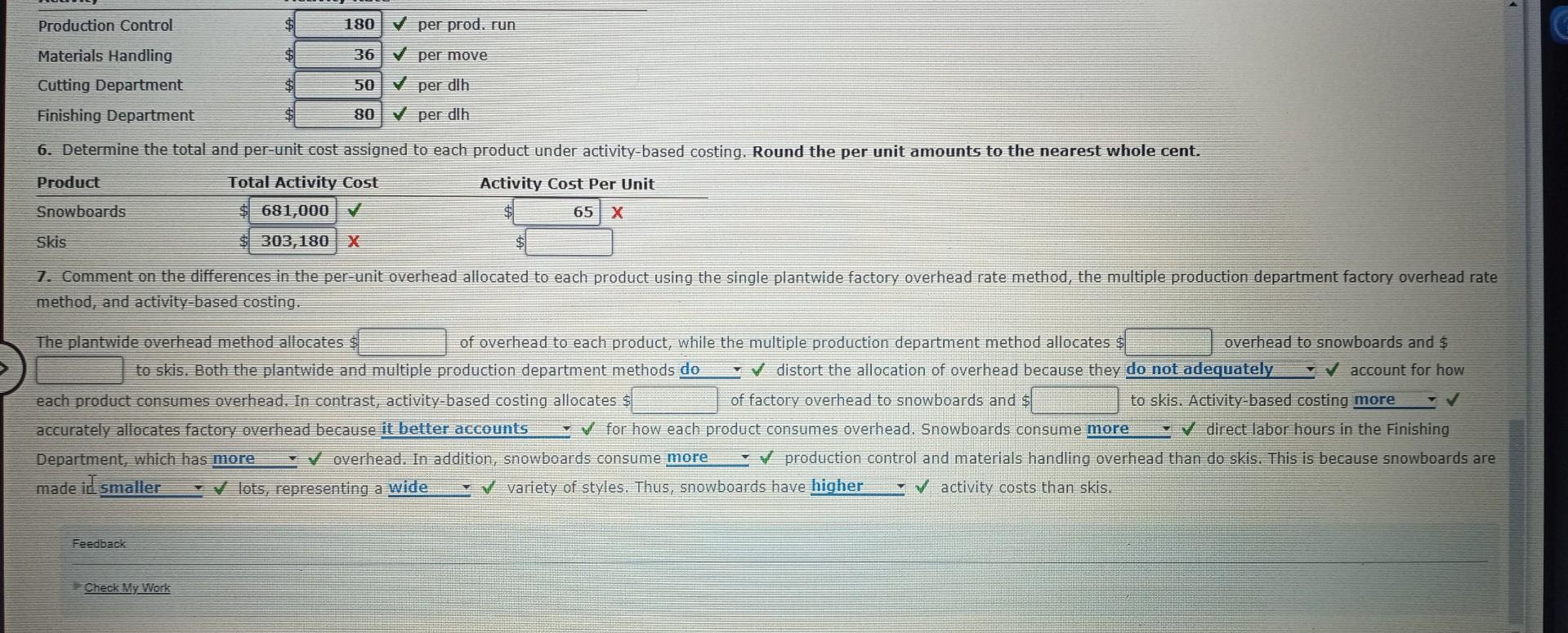 Solved Allocate overhead using a single plantwide rate, | Chegg.com