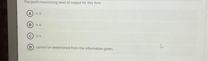 Solved Answer the question on the basis of the accompanying | Chegg.com
