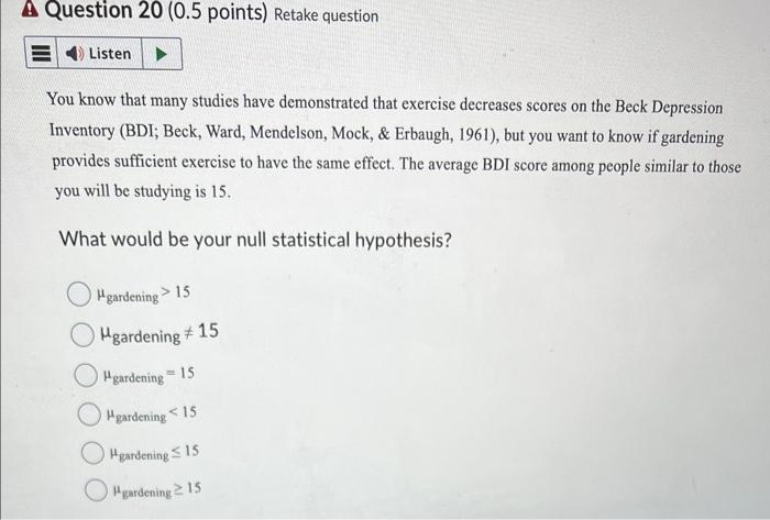 Solved You know that many studies have demonstrated that | Chegg.com