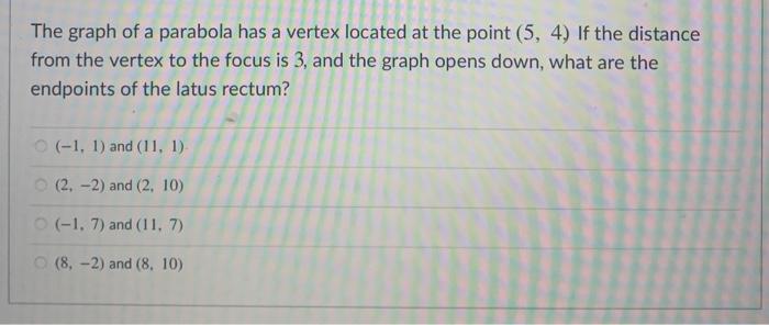Solved A conic section has an equation with a discriminant | Chegg.com