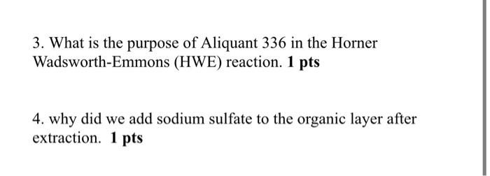Solved 3. What is the purpose of Aliquant 336 in the Horner | Chegg.com