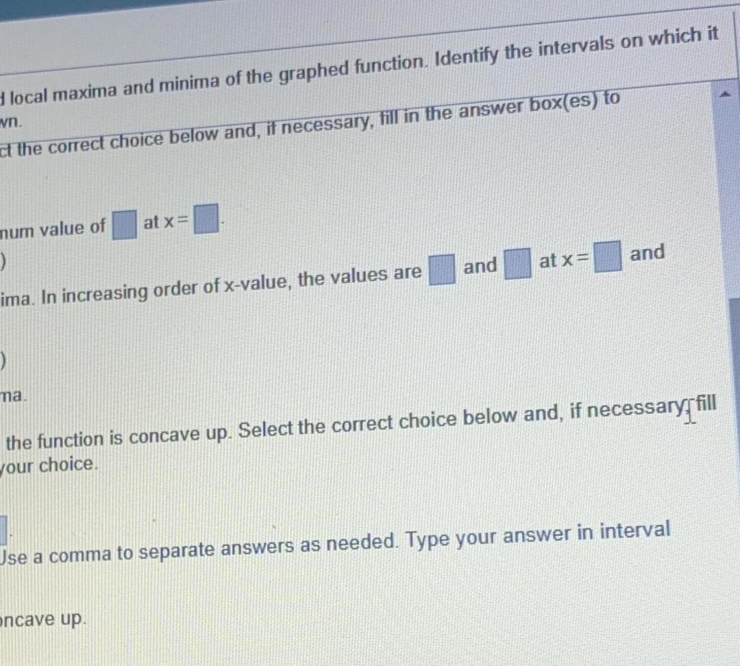 Solved Identify the inflection points and local maxima and | Chegg.com
