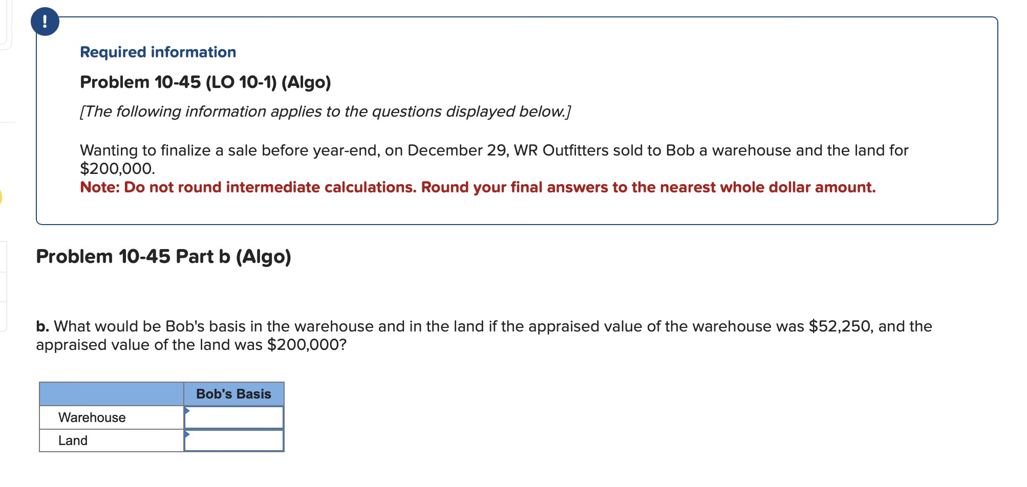 Solved Problem 10-45 ﻿Part b (Algo)b. ﻿What would be Bob's | Chegg.com
