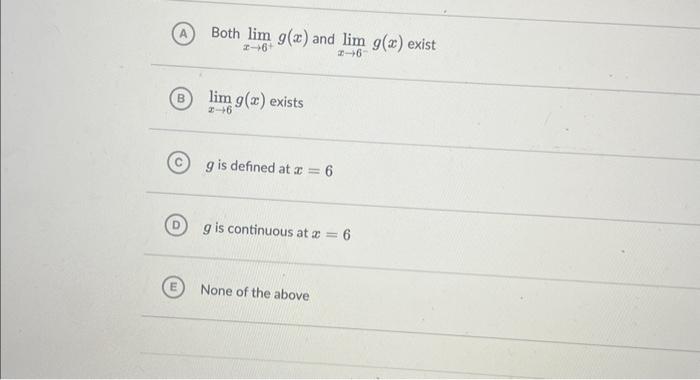 Solved Function g is graphed. Select all correct statements | Chegg.com