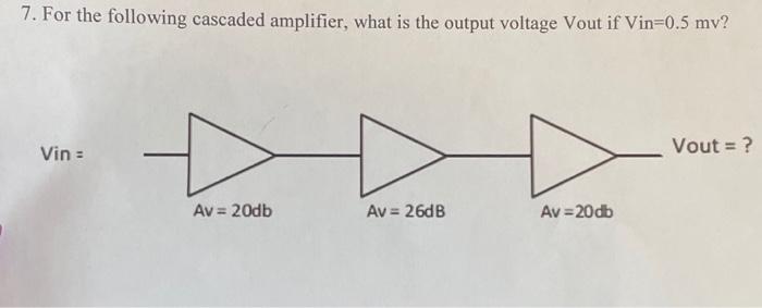 Solved 1. An amplifier has an unloaded voltage gain of 18, | Chegg.com