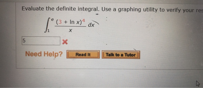 Solved Evaluate the definite integral. Use a graphing | Chegg.com