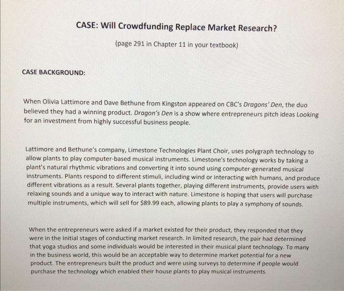 Solved Read through the PDF attached to the Case Study 3 | Chegg.com