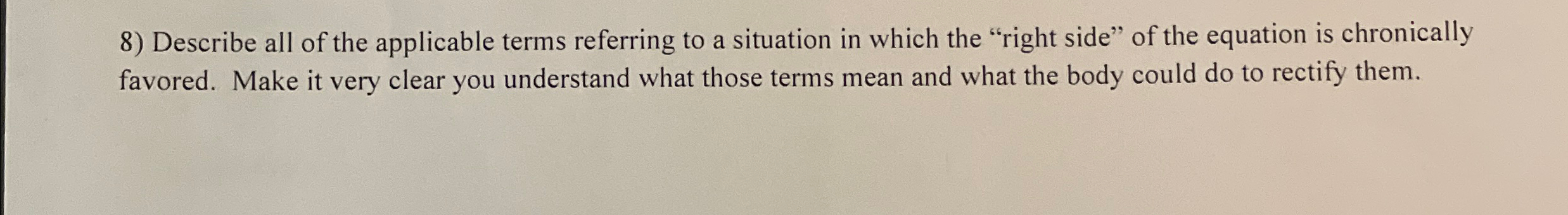 Solved Describe all of the applicable terms referring to a | Chegg.com