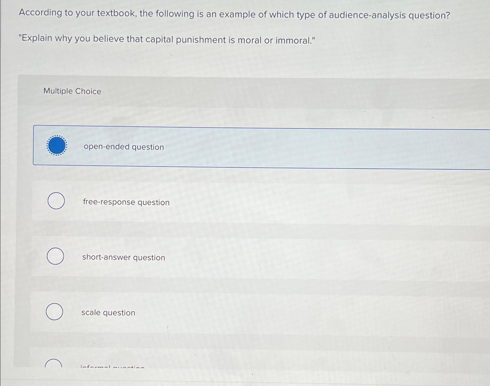 Solved According to your textbook, the following is an | Chegg.com