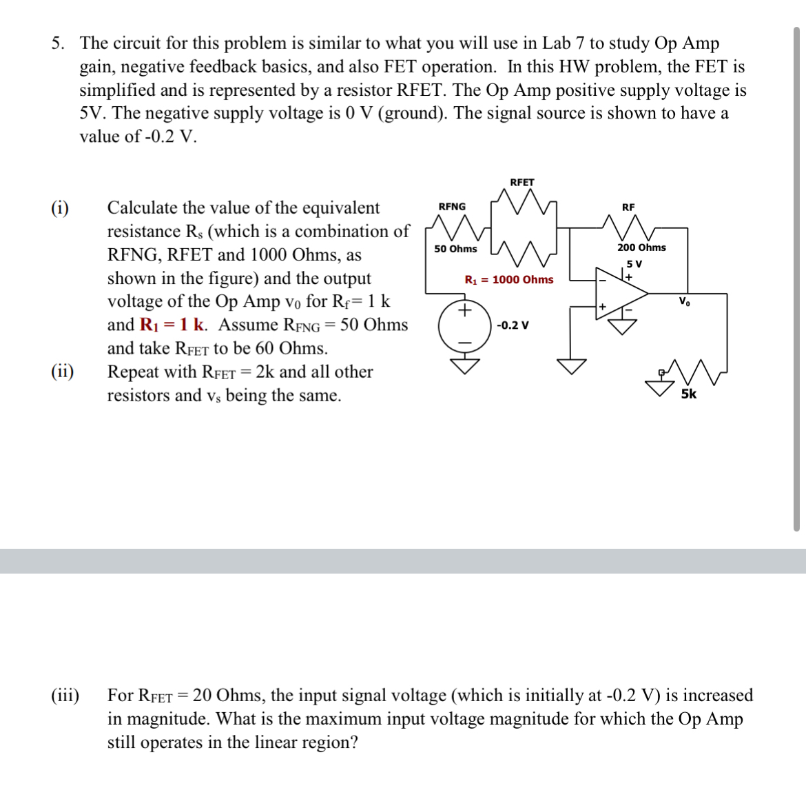 The circuit for this problem is similar to what you | Chegg.com
