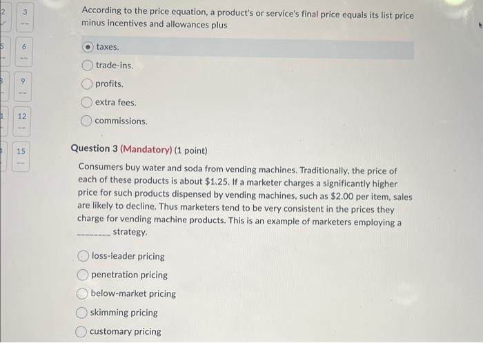 Solved A approach often changes prices based on time, day, | Chegg.com