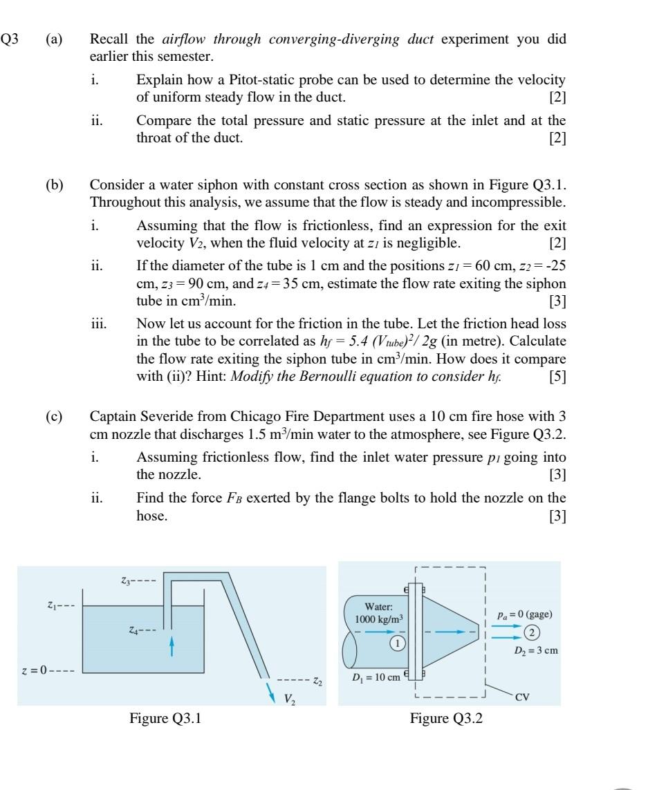 Solved (a) Recall the airflow through converging-diverging | Chegg.com