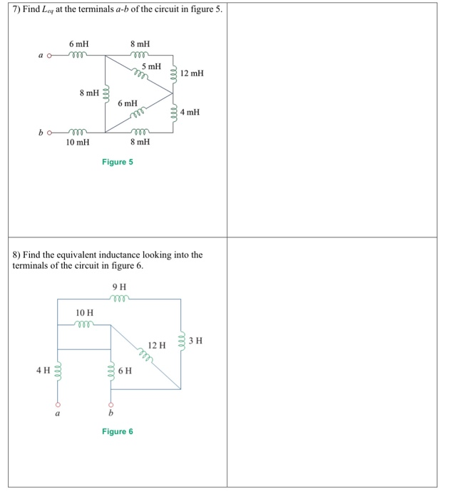 Solved 5) The voltage across a 200-mH inductor is given by | Chegg.com