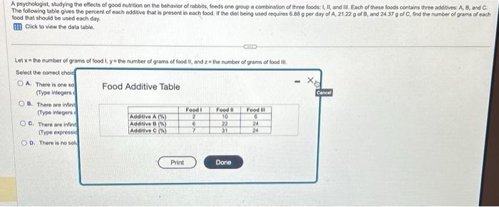 Solved food that should be used each day. Click to view the | Chegg.com