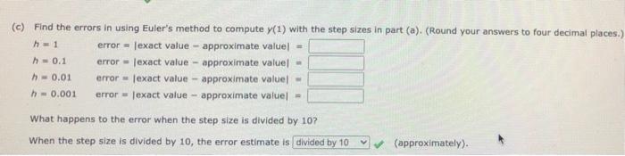 Solved This is all 1 question can you do the incorrect ones | Chegg.com
