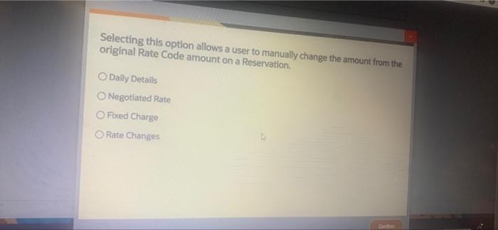 Solved Selecting this option allows a user to manually | Chegg.com