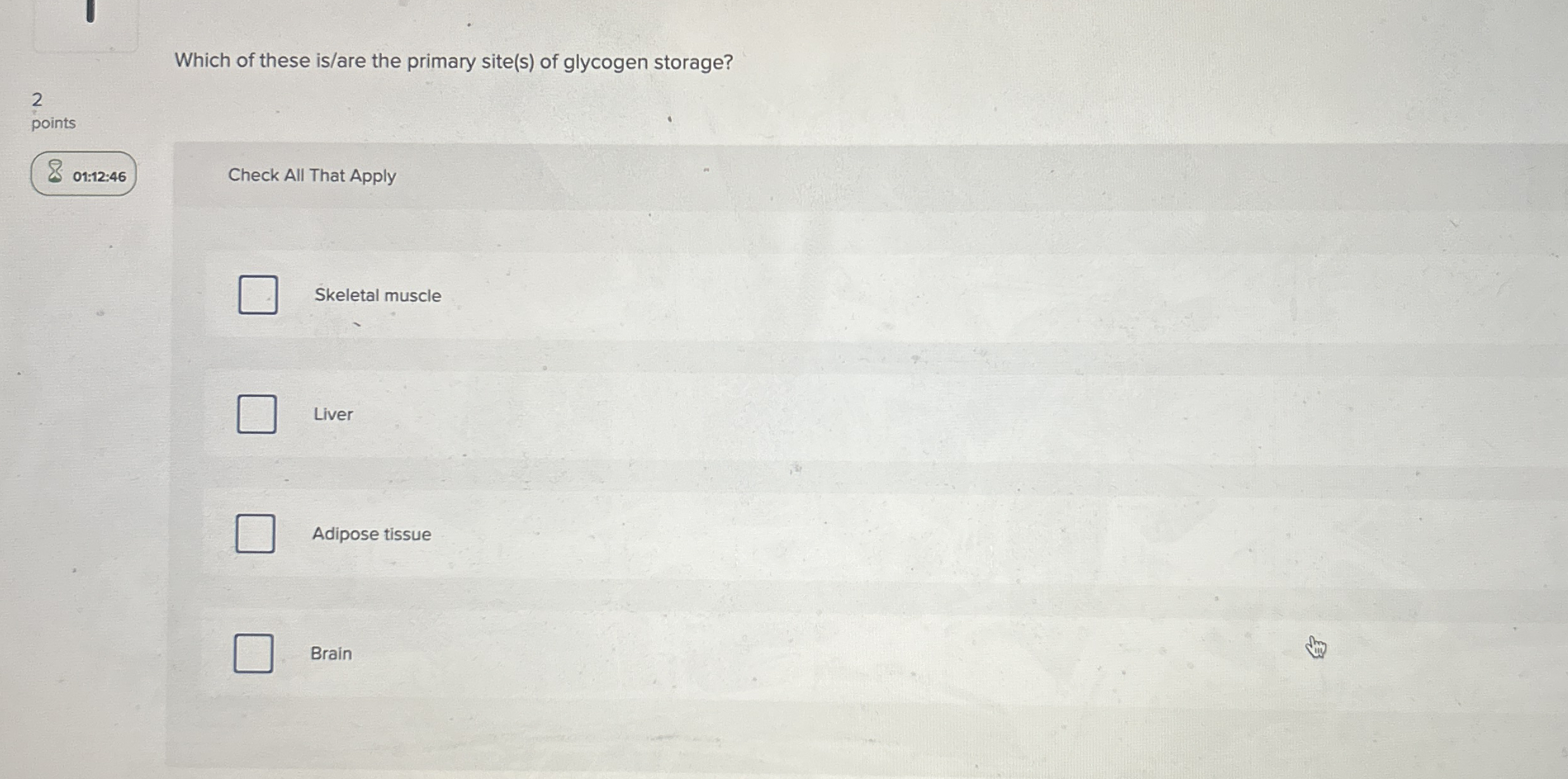 Solved Which of these is/are the primary site(s) ﻿of | Chegg.com