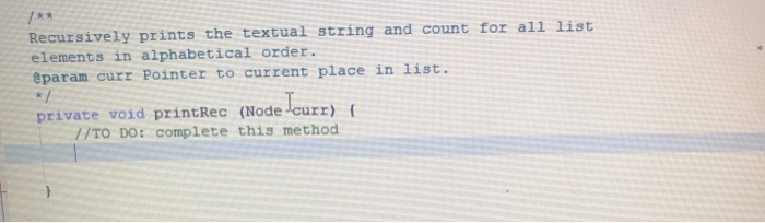 Solved An iterative method that inserts a string into the | Chegg.com