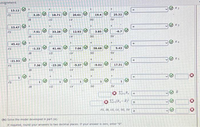 A second version of the Markowitz portfolio model | Chegg.com