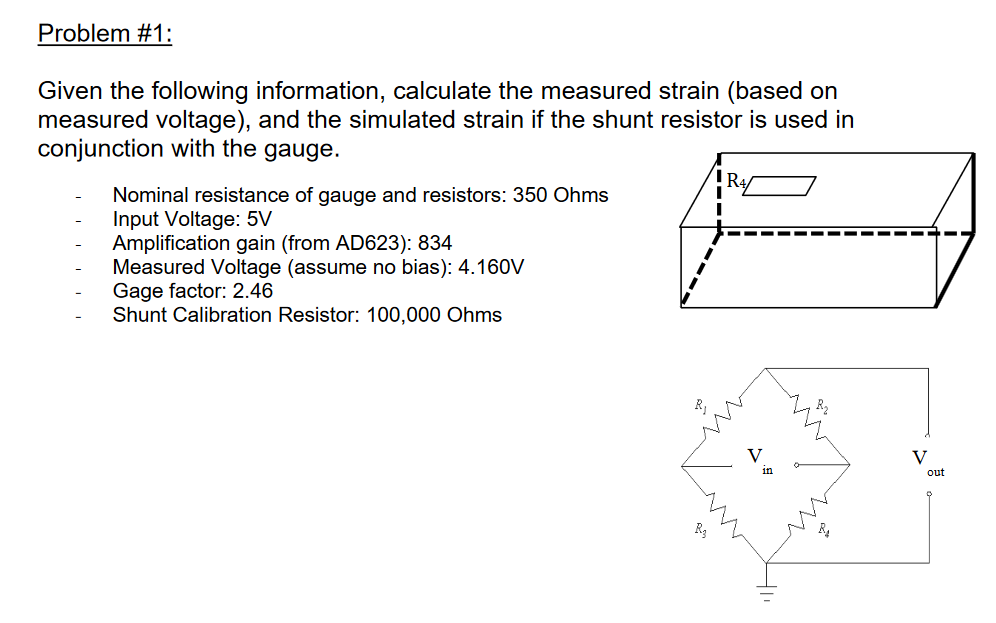 Solved Problem 1. ﻿Sub: InstrumentationPlease don't post | Chegg.com