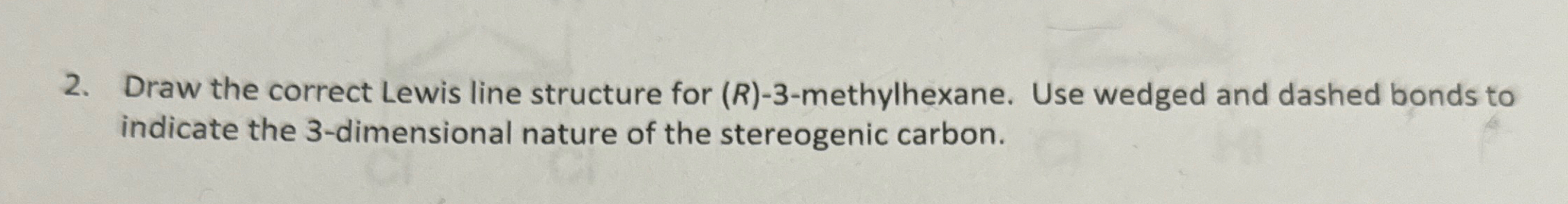 Solved Draw the correct Lewis line structure for | Chegg.com