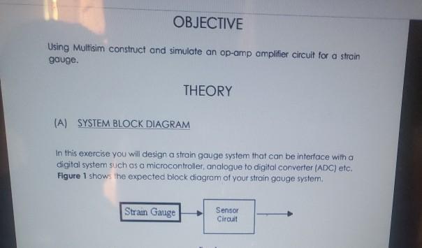 Solved OBJECTIVE Using Multisim construct and simulate an | Chegg.com Solved OBJECTIVE Using Multisim construct and simulate an | Chegg.com