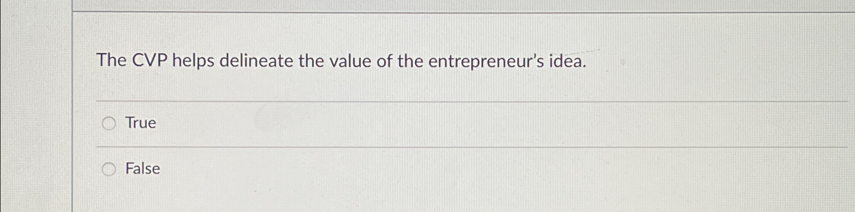 Solved The CVP helps delineate the value of the | Chegg.com Solved The CVP helps delineate the value of the | Chegg.com