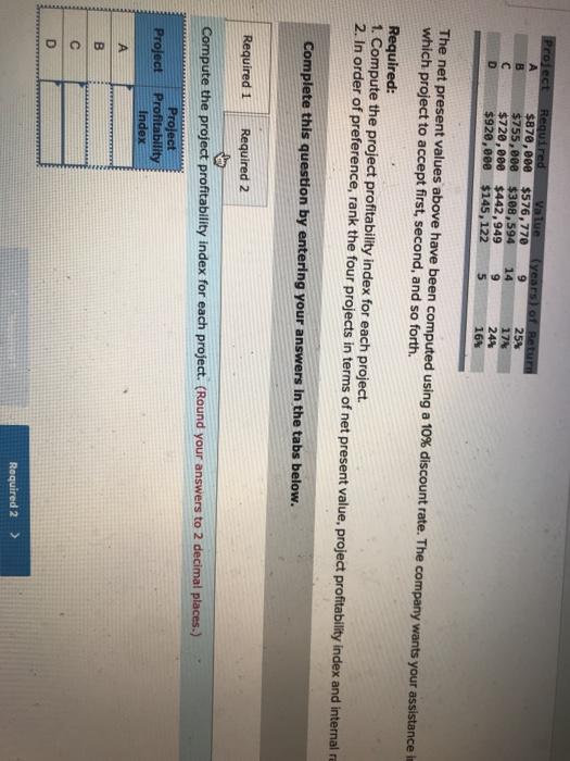 Solved Exercise 13 11 Preference Ranking Of Investment