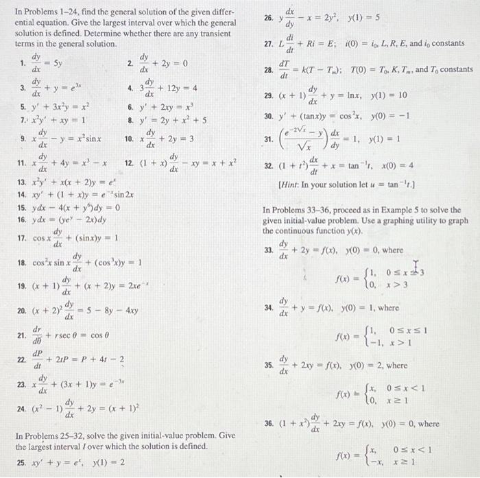 Solved #7,#9,#23 ONLY PLSIn Problems 1-24, find the | Chegg.com