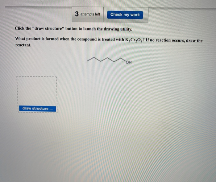 Solved what product is formed when the compound is treated | Chegg.com