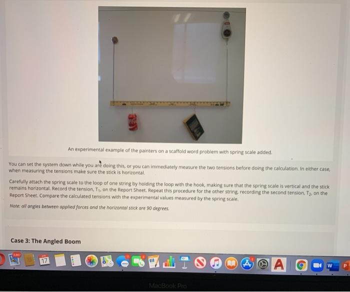 Solved Lab 11 Static Equilibrium Introduction The three | Chegg.com