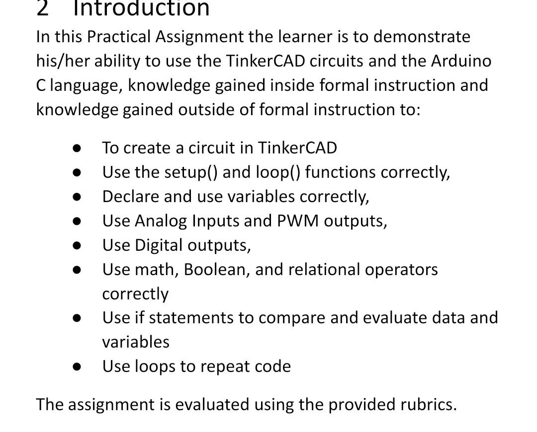 Solved 2 Introduction In this Practical Assignment the | Chegg.com