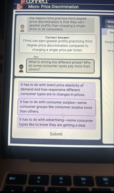 Solved ©Mew Micro- ﻿Price Discriminationthe reason tirms | Chegg.com