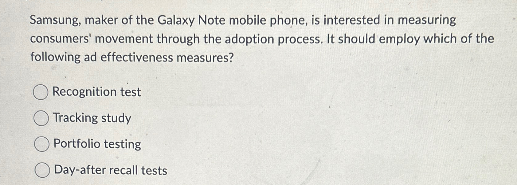 Solved Samsung, maker of the Galaxy Note mobile phone, is | Chegg.com
