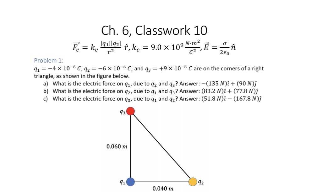 Solved Ch. 6, ﻿Classwork | Chegg.com