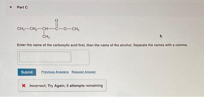 Solved * Incorrect; Try Again; 5 attempts remaining | Chegg.com