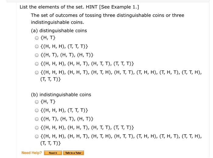 Solved List the elements of the set. HINT (See Example 1.] | Chegg.com