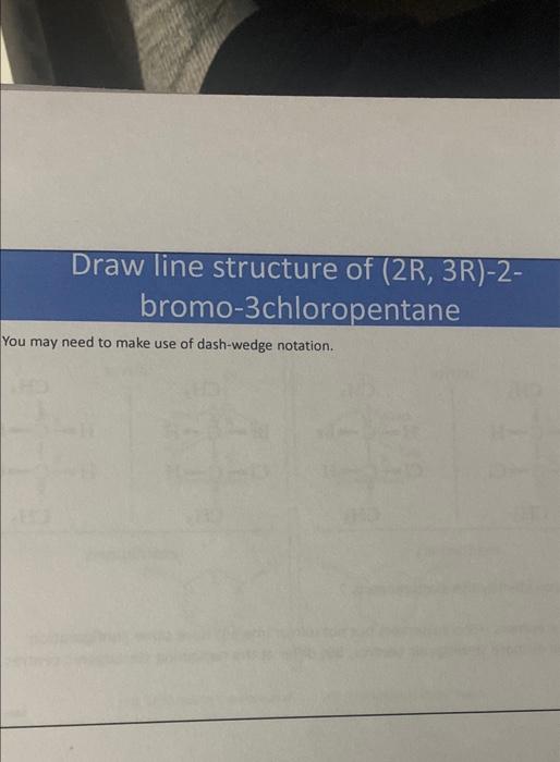Solved Draw line structure of (2R, 3R)-2- | Chegg.com