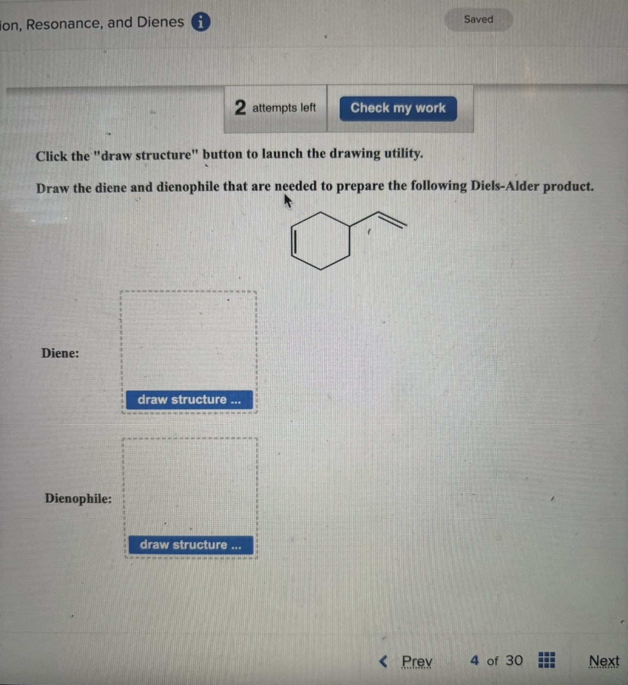 Solved Click the "draw structure" button to launch the | Chegg.com