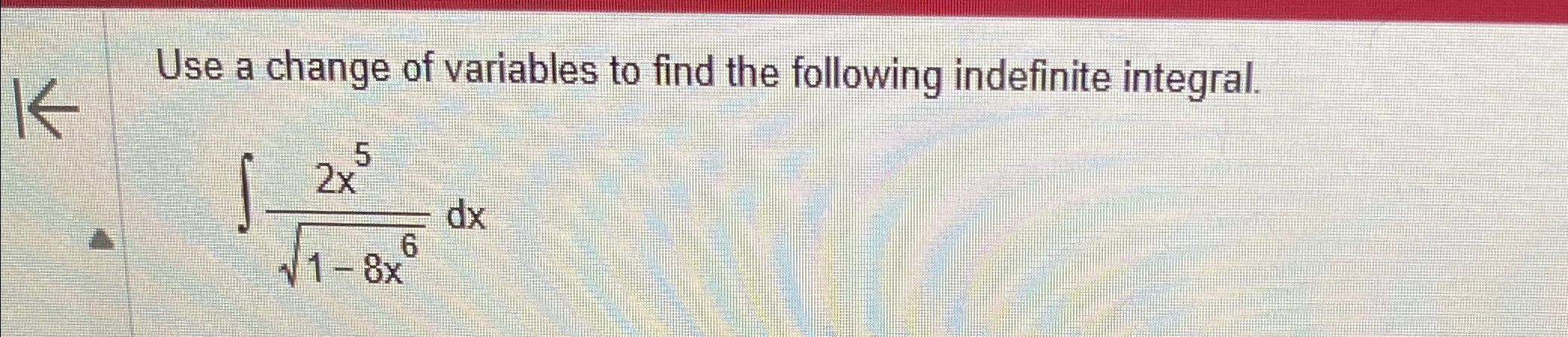 Solved Use a change of variables to find the following | Chegg.com