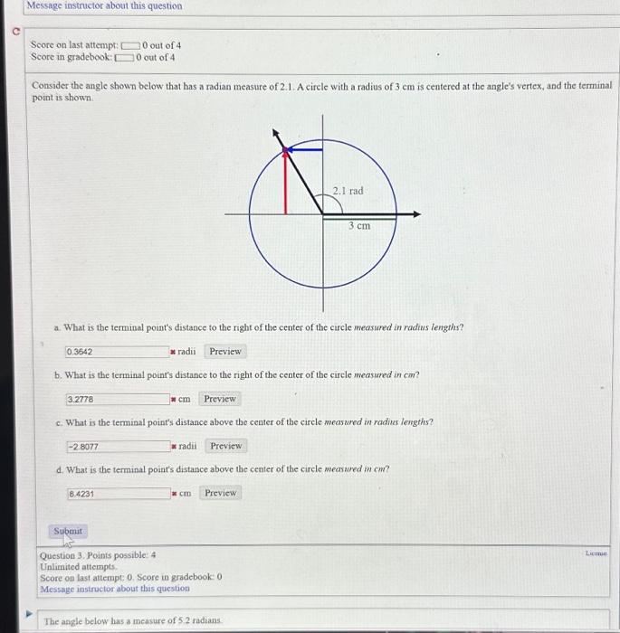 Solved Score on last attempt: 0 out of 4 Score in gradebook: | Chegg.com