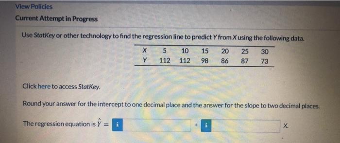 Solved Current Attempt in Progress Use StatKey or other | Chegg.com