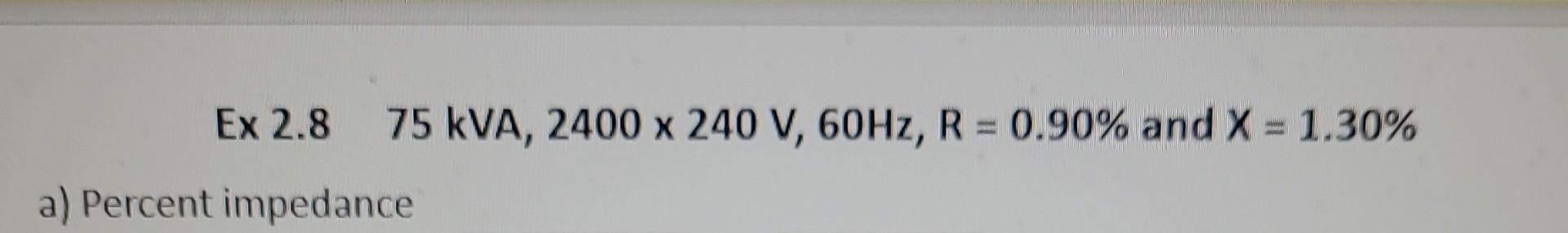 Solved b)rated low side current c)equivalent resistance and | Chegg.com