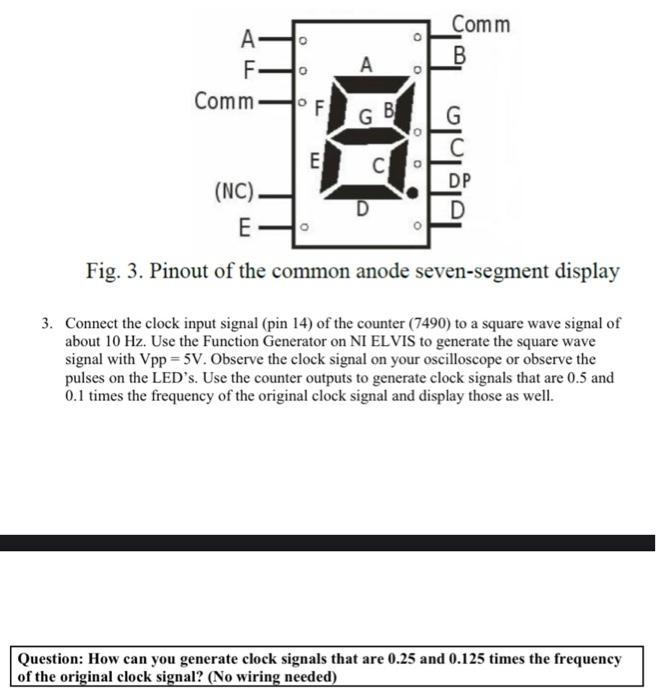 Solved By connecting the outputs of 7490 decade counter, to | Chegg.com